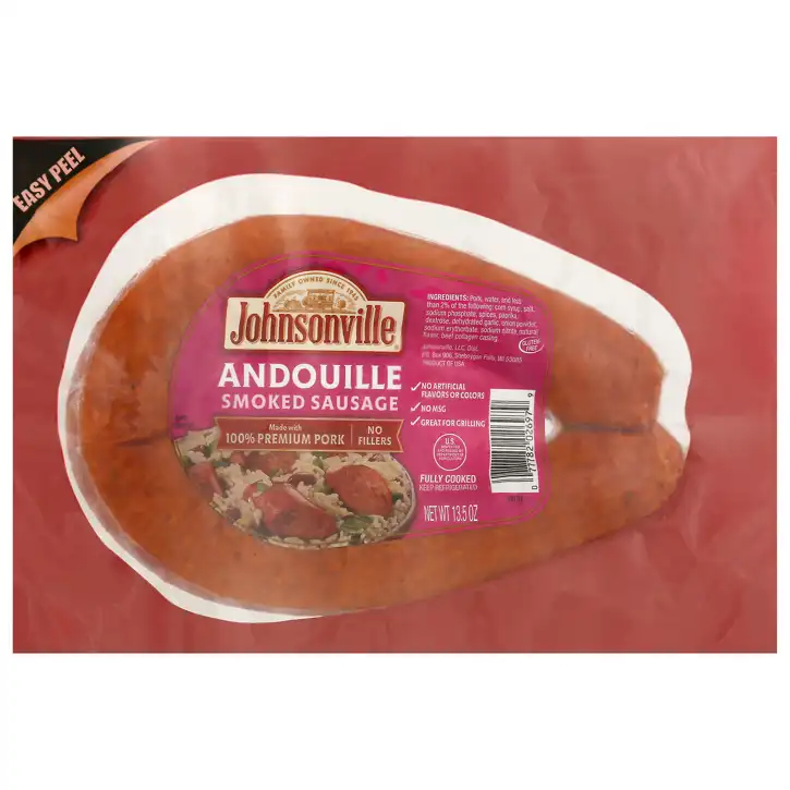 Johnsonville Sausage Andouille Smoked 13.5 oz
